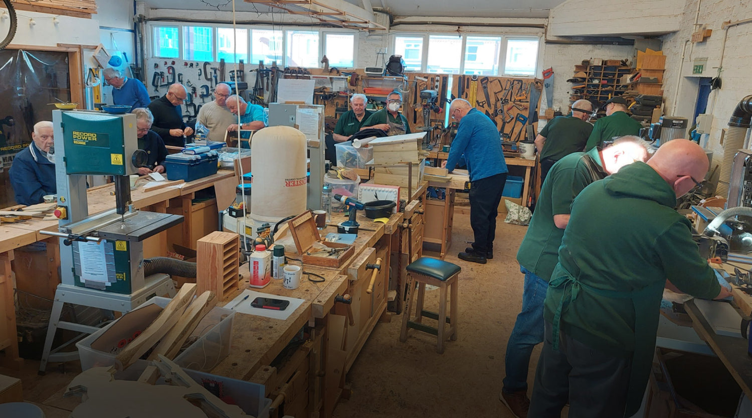 About Men In Sheds – Crewe Shedders